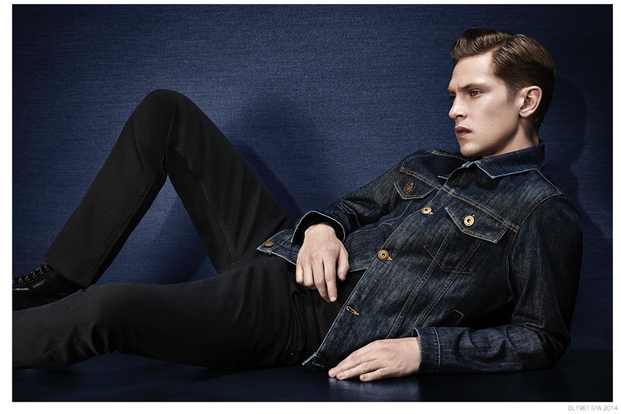 Mathias Lauridsen Models Fall 2014 Denim Fashions for DL1961 – The ...