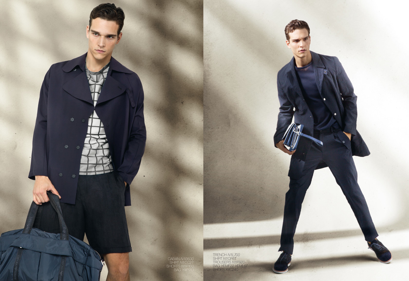Alexandre Cunha Models Summer Styles for Emporio Armani – The Fashionisto