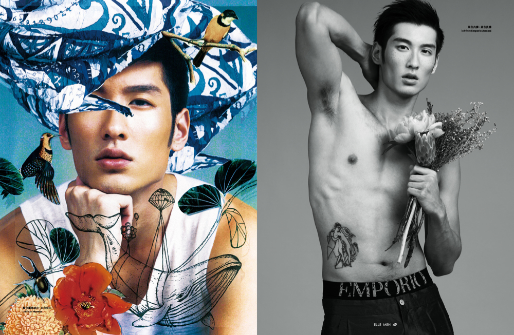 Eric Thai is a Flower Boy for Elle Men Hong Kong – The Fashionisto