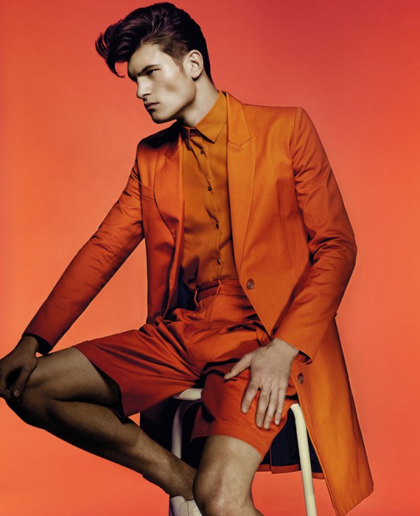 John Todd Samples the Rainbow for And Men Color Story – The Fashionisto