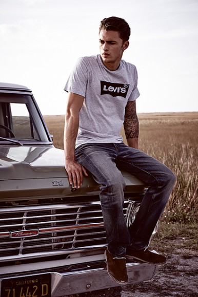 Harvey Haydon Fronts Levi’s Campaign – The Fashionisto