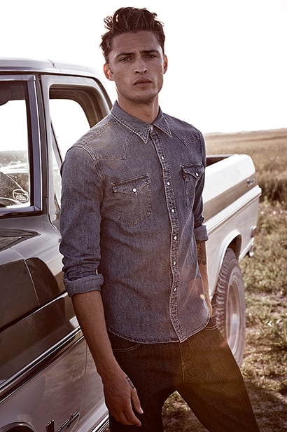 Harvey Haydon Fronts Levi’s Campaign – The Fashionisto