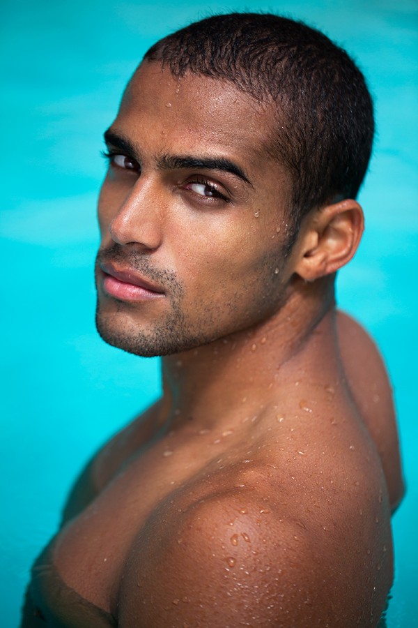 Remy Clerima Poses Poolside with Photos by Toni Smailagic – The Fashionisto