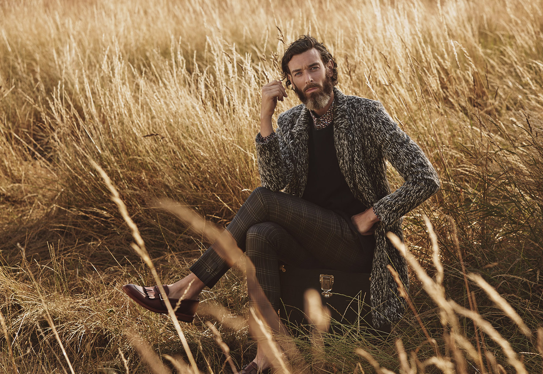Richard Biedul Dons Fall Prints for WSJ Magazine – The Fashionisto