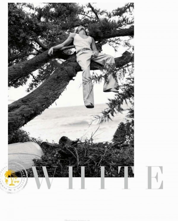 Rob Moore Sports White Summer Fashions for GQ UK – The Fashionisto