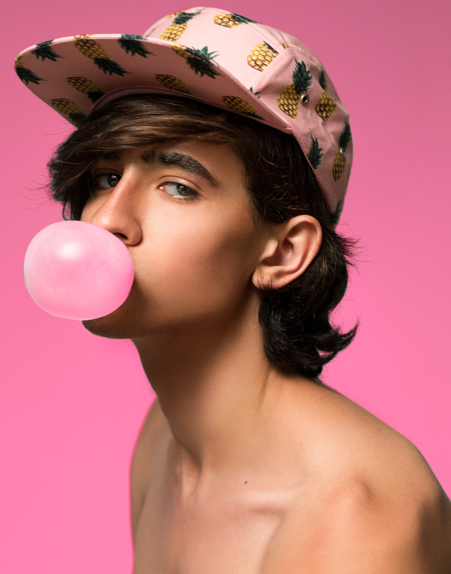 Fresh Face Ryan Fleischer Pops in New Photos by Brian Jamie – The ...