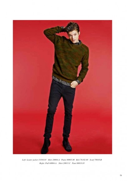 Jonatan Frenk + Mathias Lauridsen Model Scotch & Soda Fall/Winter 2014 ...