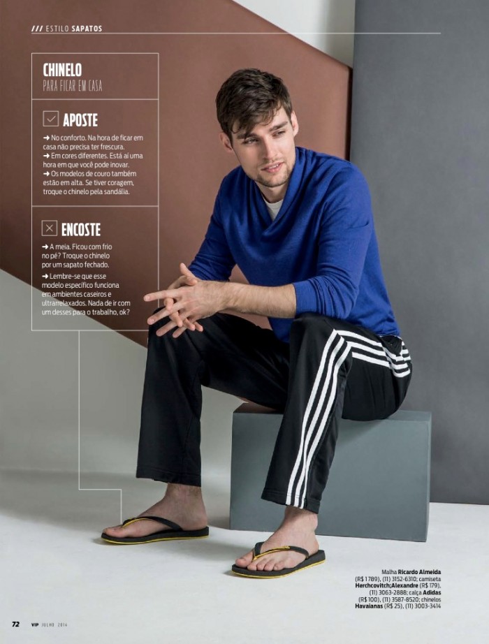 Demitry Rudenko Models Shoes for All Occasions in Latest VIP – The ...