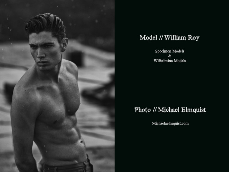 William Roy Shot in the Rain by Michael Elmquist – The Fashionisto