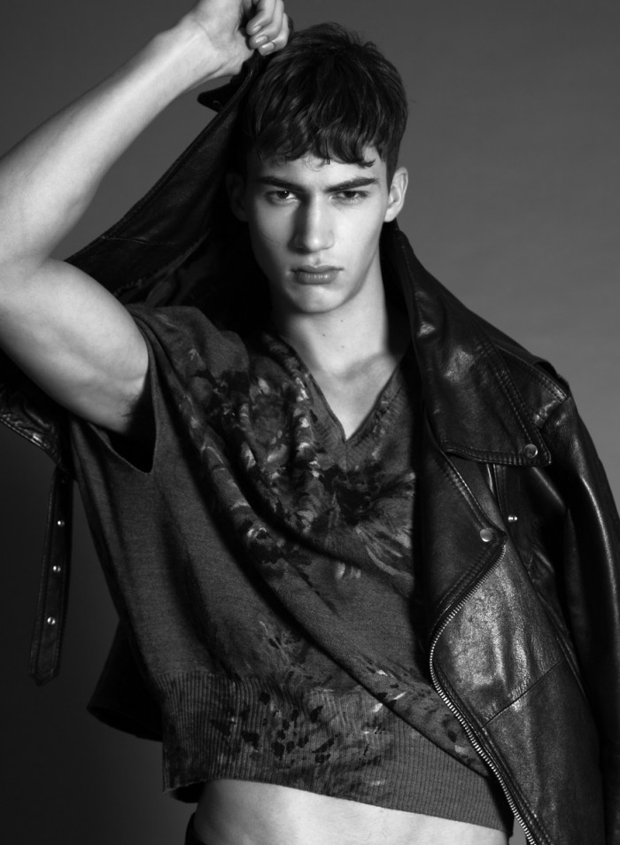 Alessio Pozzi Poses for the Lens of Saverio Cardia – The Fashionisto