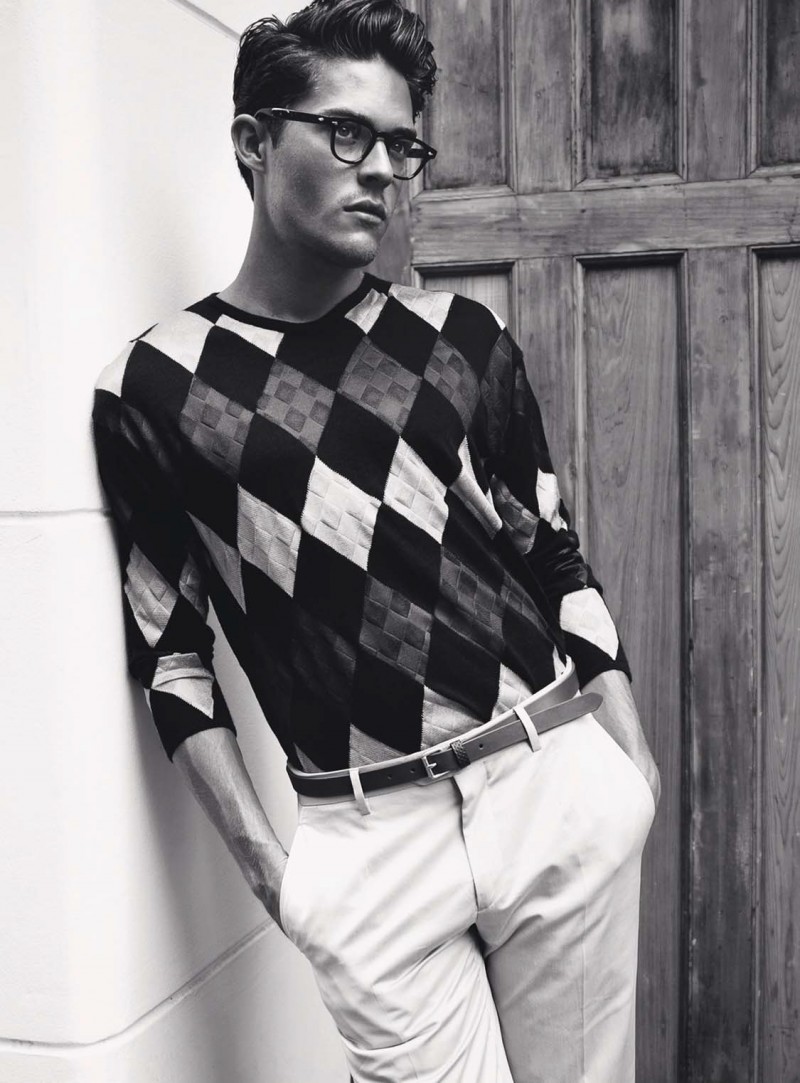 Cesar Casier Models Strong Summer Looks for August Man Malaysia – The ...