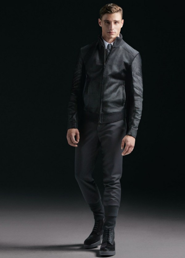 Emporio Armani Showcases Tailored Fashions for Fall/Winter 2014 ...