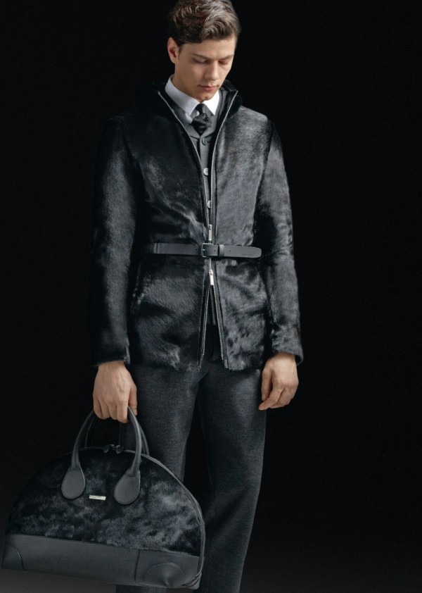 Emporio Armani Showcases Tailored Fashions for Fall/Winter 2014 ...