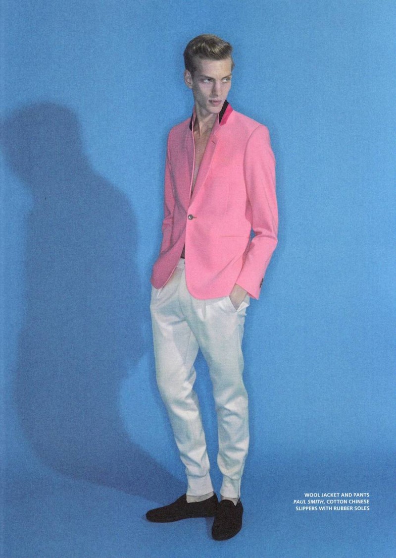 Paul Boche Models Multifaceted Styles for L’Officiel Hommes Paris – The ...