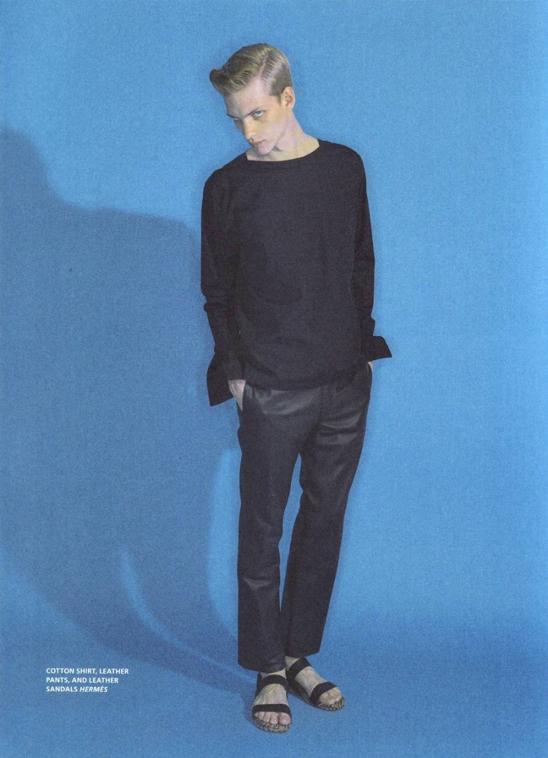 Paul Boche Models Multifaceted Styles for L’Officiel Hommes Paris – The ...