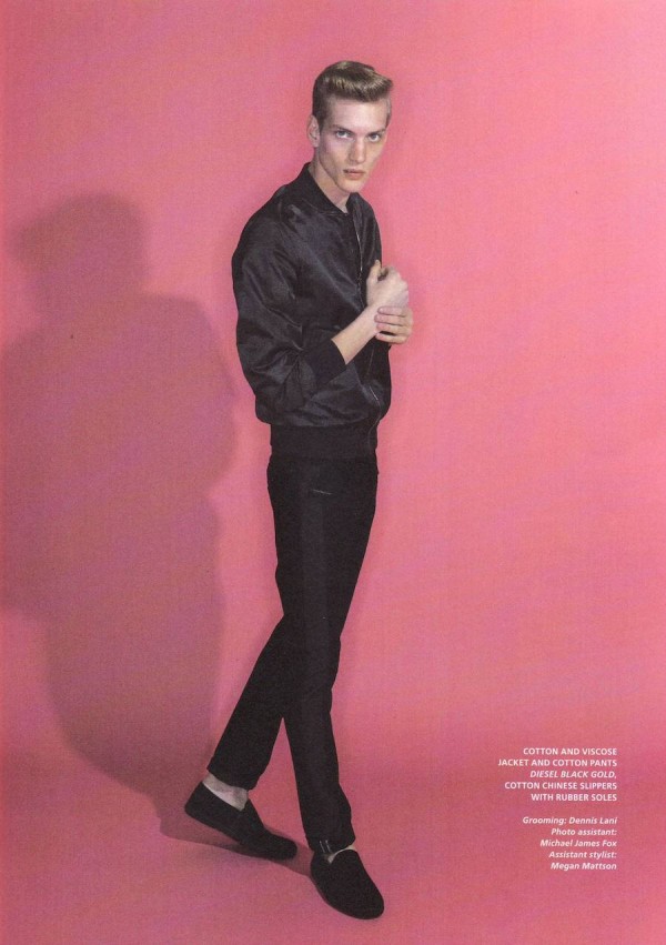 Paul Boche Models Multifaceted Styles for L’Officiel Hommes Paris ...