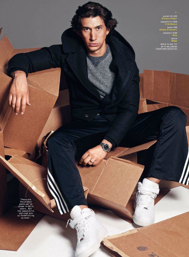 Adam Driver Covers GQ September 2014 Issue, Talks Life – The Fashionisto