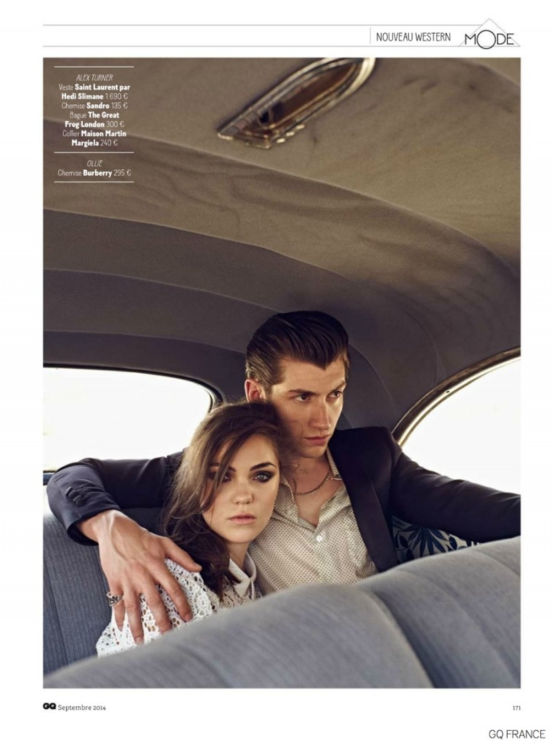 Arctic Monkeys’ Alex Turner Stars in Western Themed Shoot for GQ France ...