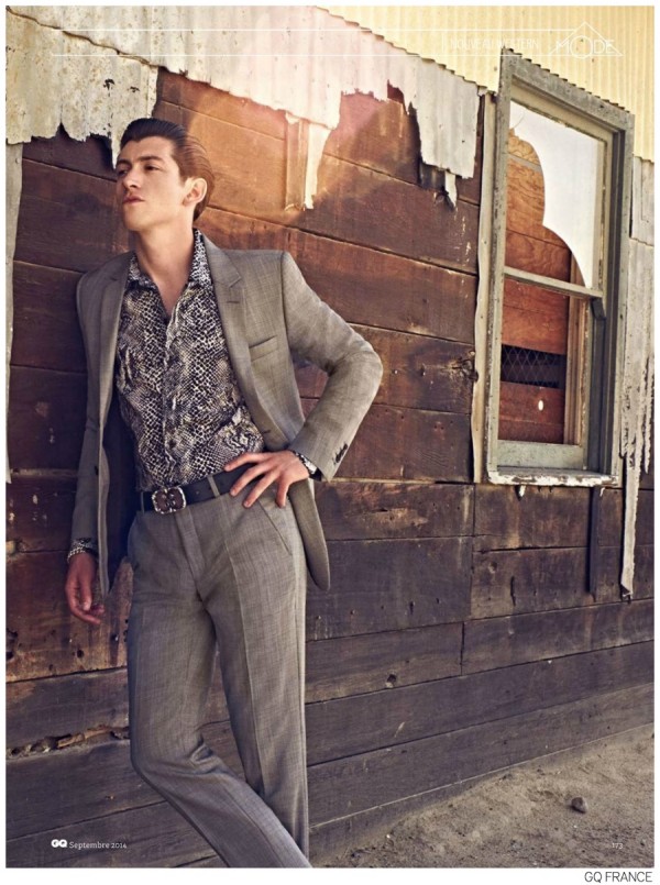 Arctic Monkeys’ Alex Turner Stars in Western Themed Shoot for GQ France ...