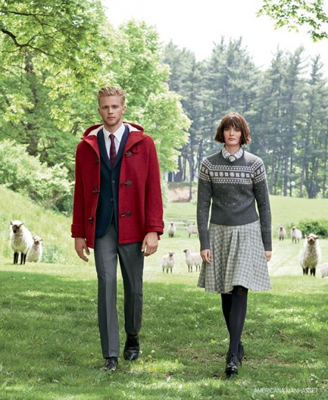 Clark Bockelman Models Luxe Fall 2014 Styles for Americana Manhasset ...