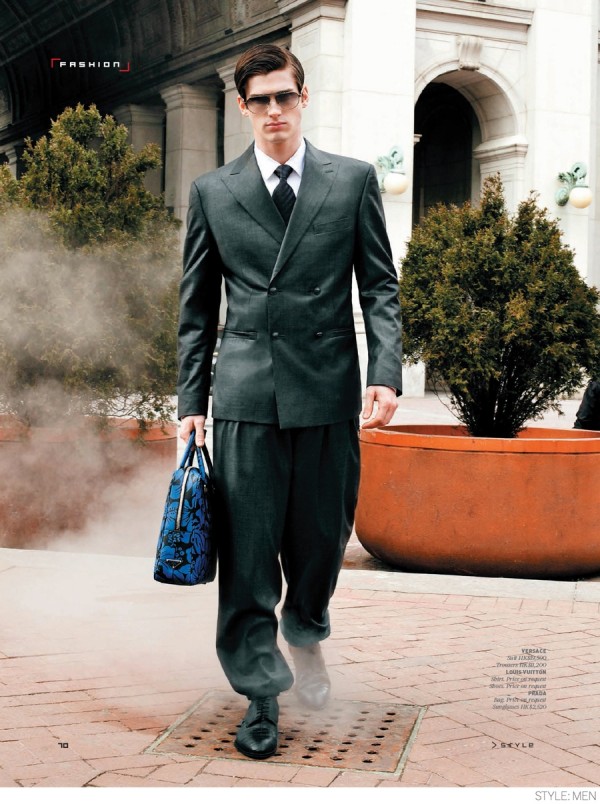 Bobby Nicholas Models Modern Suiting Styles for Style: Men – The ...