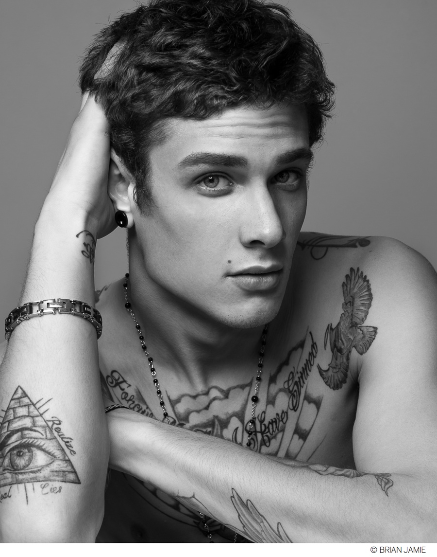 Brandon Zablocki Shows Off Tattoos in New Photos by Brian Jamie – The ...