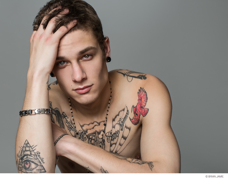 Brandon Zablocki Shows Off Tattoos in New Photos by Brian Jamie – Page ...