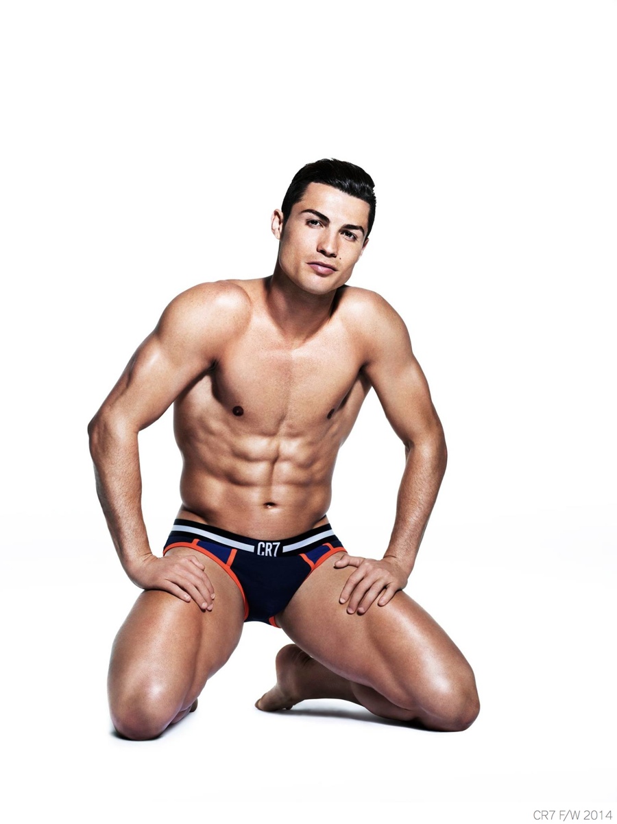 Cristiano Ronaldo Strips Down To Underwear For Cr7 Fall Winter 2014 Ad