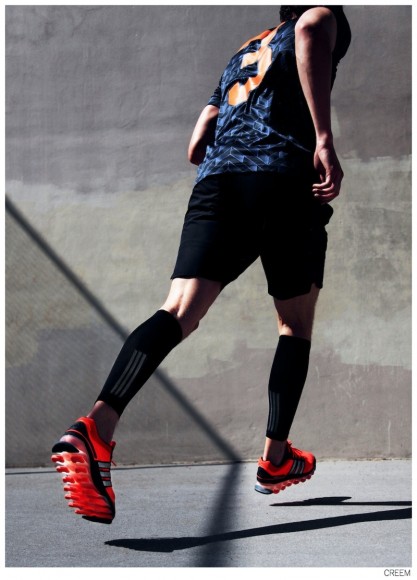 Chris Bunn Hits the Court for Sporty Creem Photo Shoot – The Fashionisto