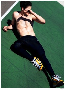 Chris Bunn Hits the Court for Sporty Creem Photo Shoot – The Fashionisto