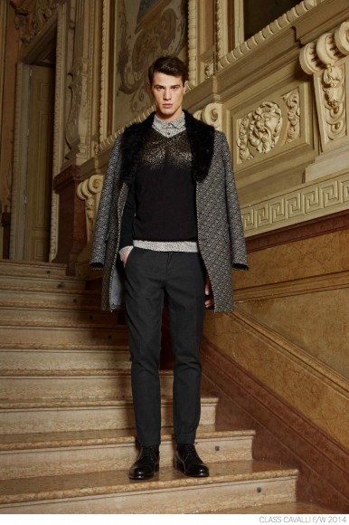 Class Cavalli Unveils Printed Suiting + Sportswear for Fall/Winter 2014 ...