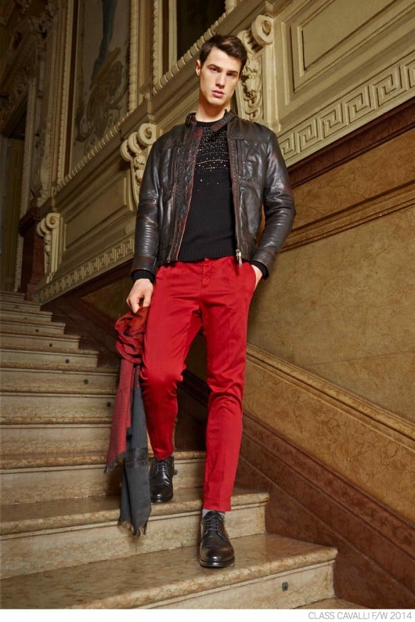 Class Cavalli Unveils Printed Suiting + Sportswear for Fall/Winter 2014 ...