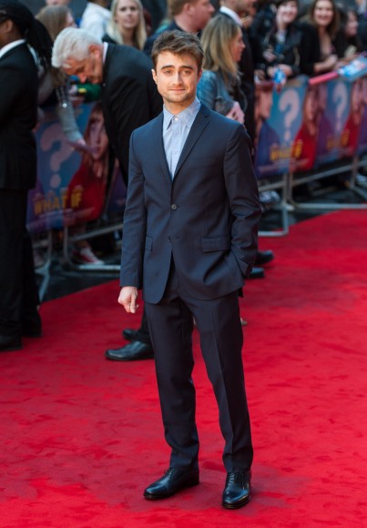 Daniel Radcliffe Wears Navy & Light Blue to 'What If' Premiere – The ...