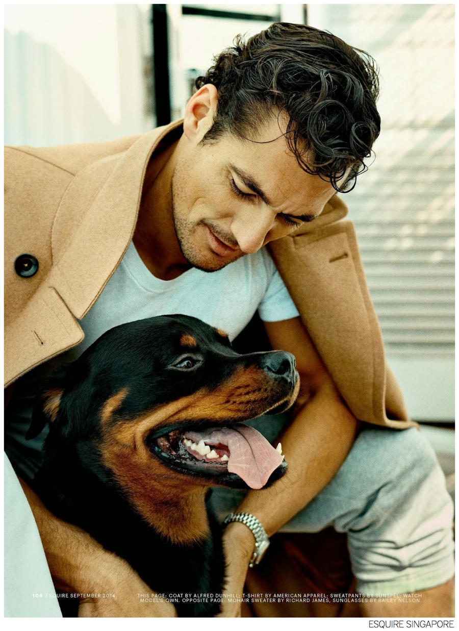 David Gandy Covers Esquire Singapore September 2014 Issue – The Fashionisto