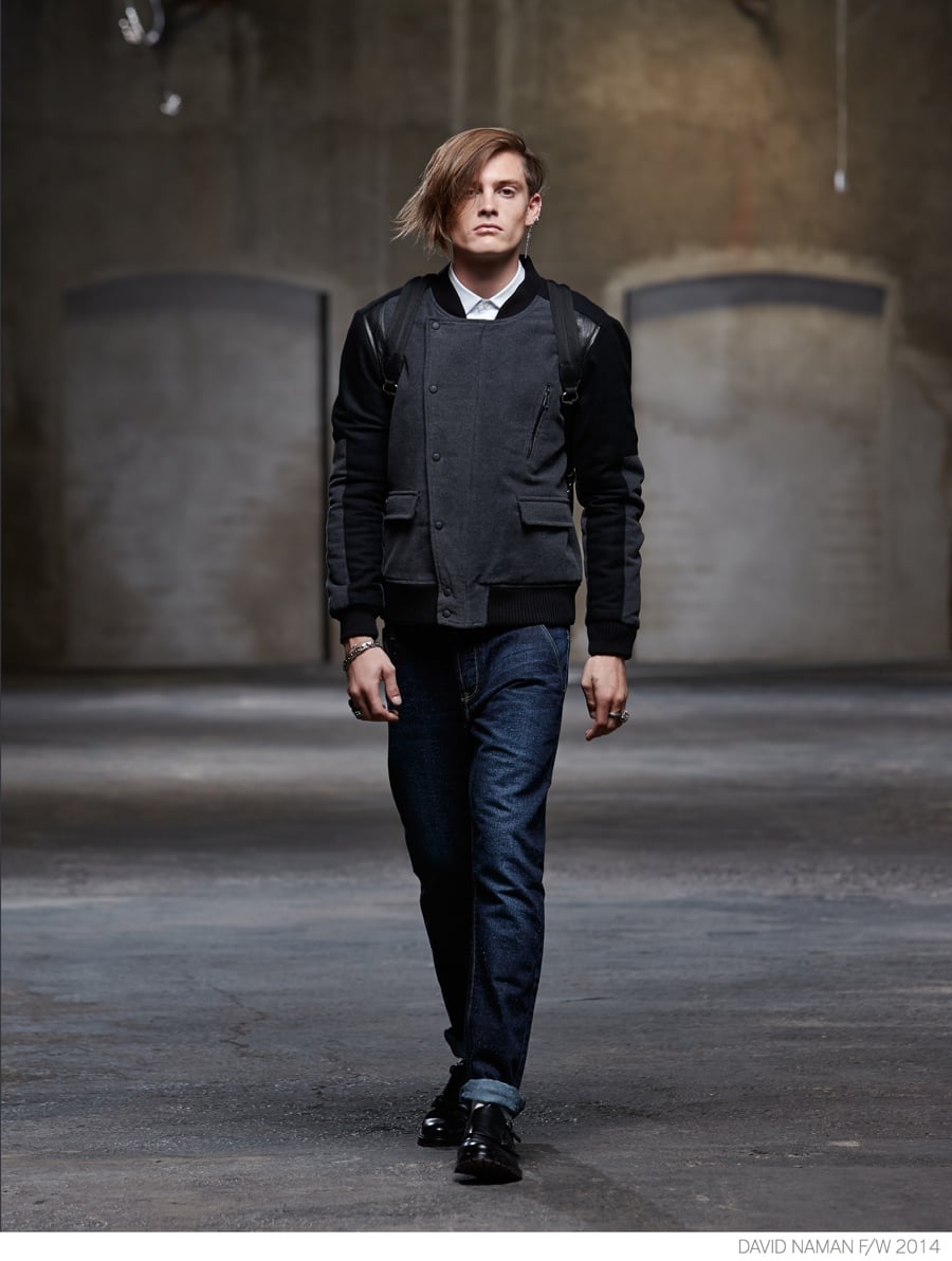 David Naman Embraces Modern Grunge Styles for Fall/Winter 2014 ...