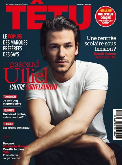 Gaspard Ulliel Covers Tetu September 2014 Issue – The Fashionisto