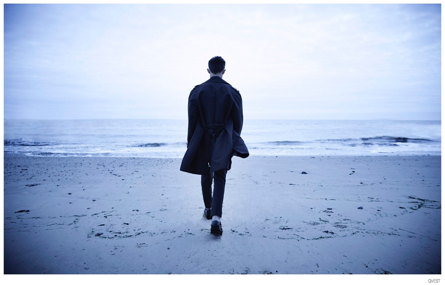 George Elliot Wears Tailored Autumn Fashions for QVEST – The Fashionisto