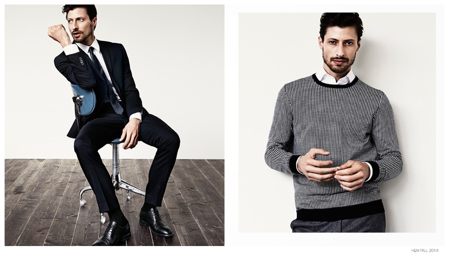 Jonas Mason Dons Preppy Fashion Styles for H&M – The Fashionisto