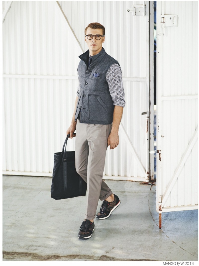 H.E. by Mango Fall/Winter 2014 Collection: Casual + Formal Smart ...