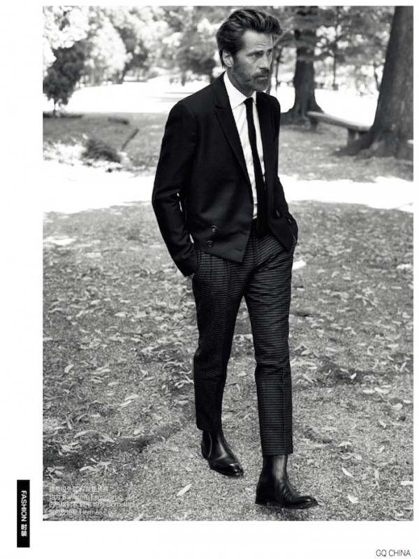 Mark Vanderloo Dons Formal Fall Fashions for GQ China August 2014 Issue ...