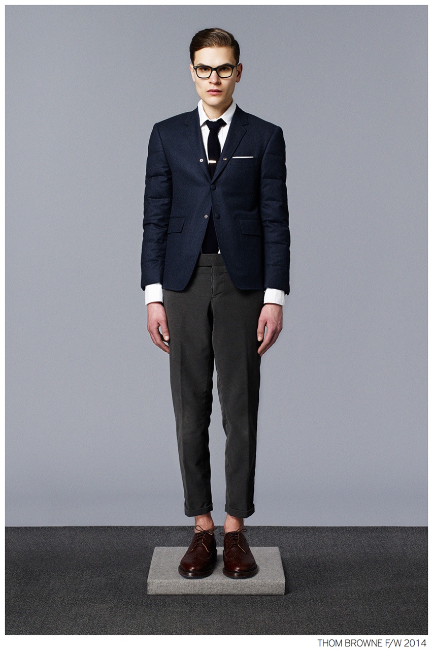 Thom Browne Fall/Winter 2014 Collection Lookbook – The Fashionisto
