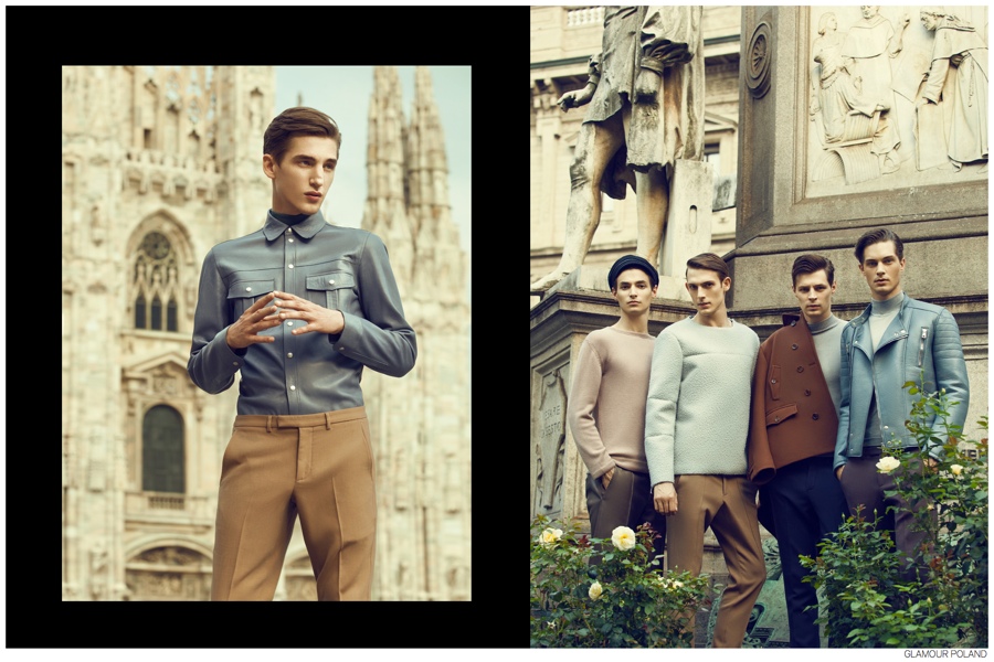 Top Polish Models Appear in Fashion Editorial for Glamour Poland ...