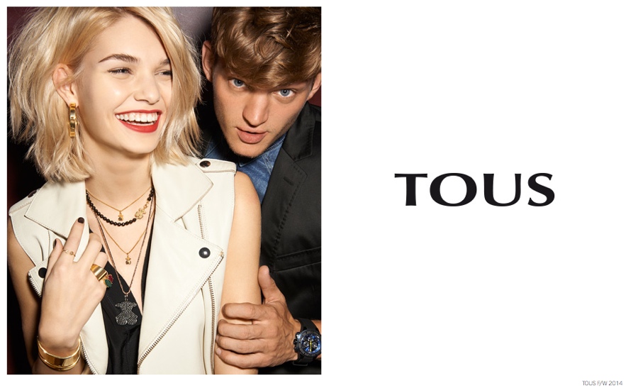 Sebastian Sauvé + Harvey Haydon Star in Tous Jewelry Fall 2014 Ad ...