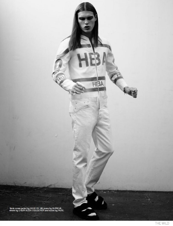 Travis Smith Models Moto Styles for The Wild Magazine – The Fashionisto