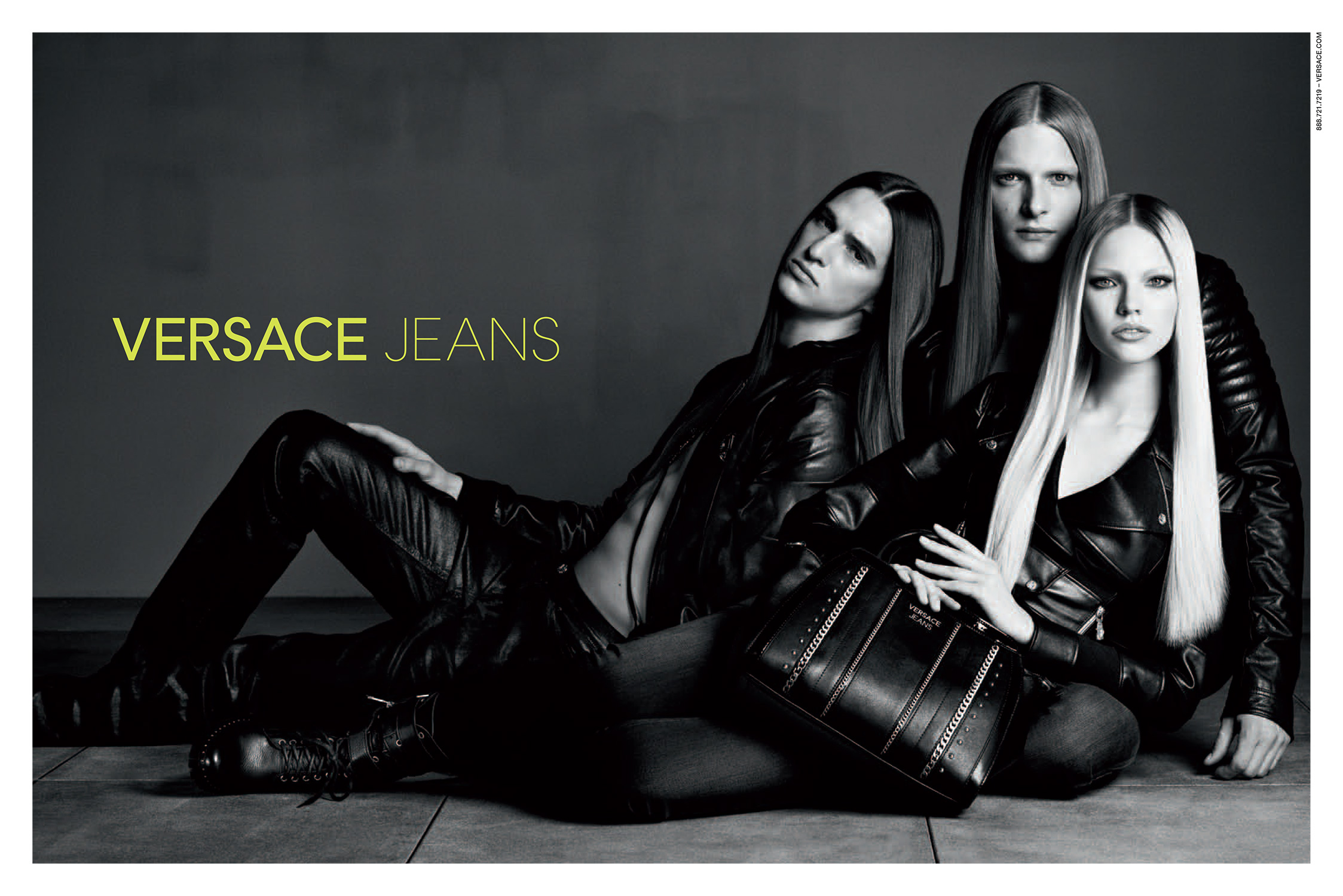 Versace Jeans Showcases Leather for Fall/Winter 2014 Ad Campaign – The ...