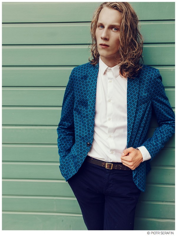 Fresh Face Victor Gwardzik by Piotr Serafin – The Fashionisto