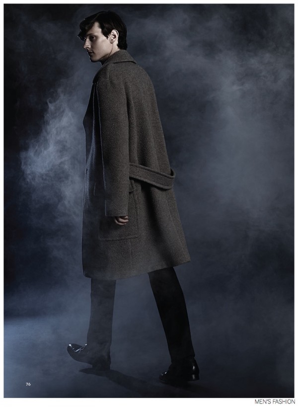Adam Butcher Models Gray & Camel Hued Fall Styles for Men’s Fashion ...