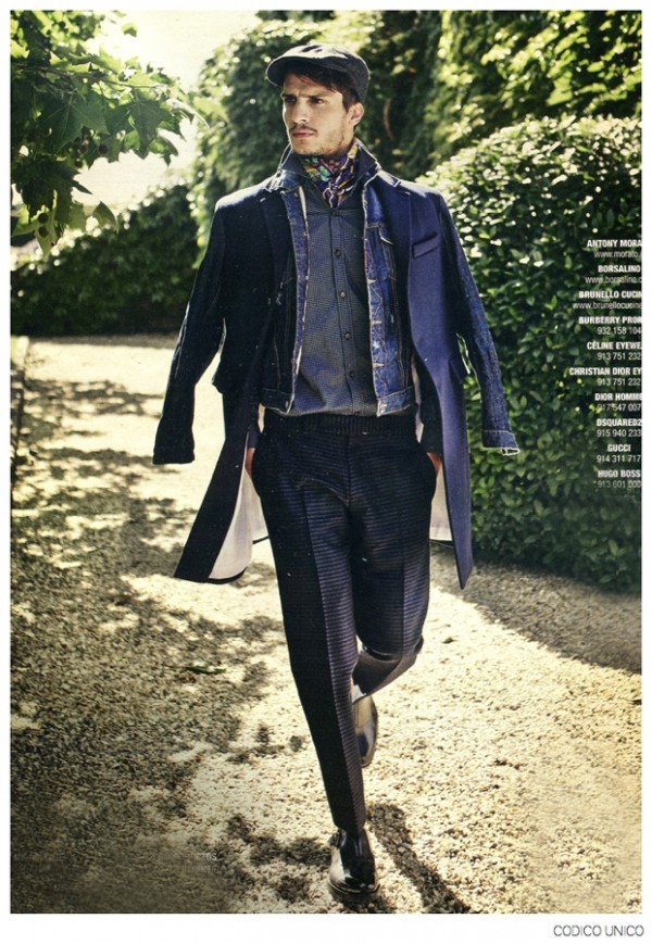Alexander Ardid is Dapper in Elegant Fall Fashions for Codico Unico ...