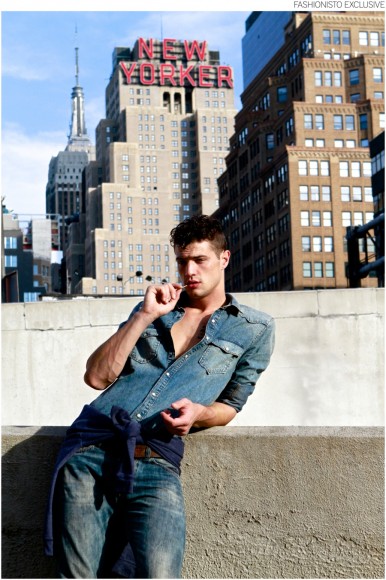 Andy Walters Rocks Men's Denim Styles for Fashionisto Exclusive by ...