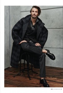 Ben Hill Models Ermenegildo Zegna for OUT Magazine – The Fashionisto